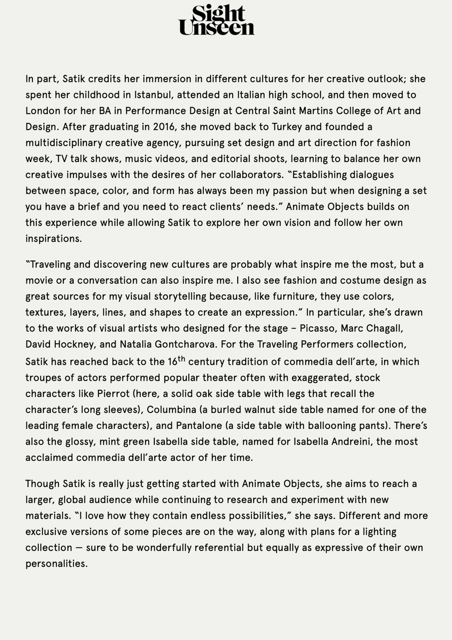 Press - Animate Objects